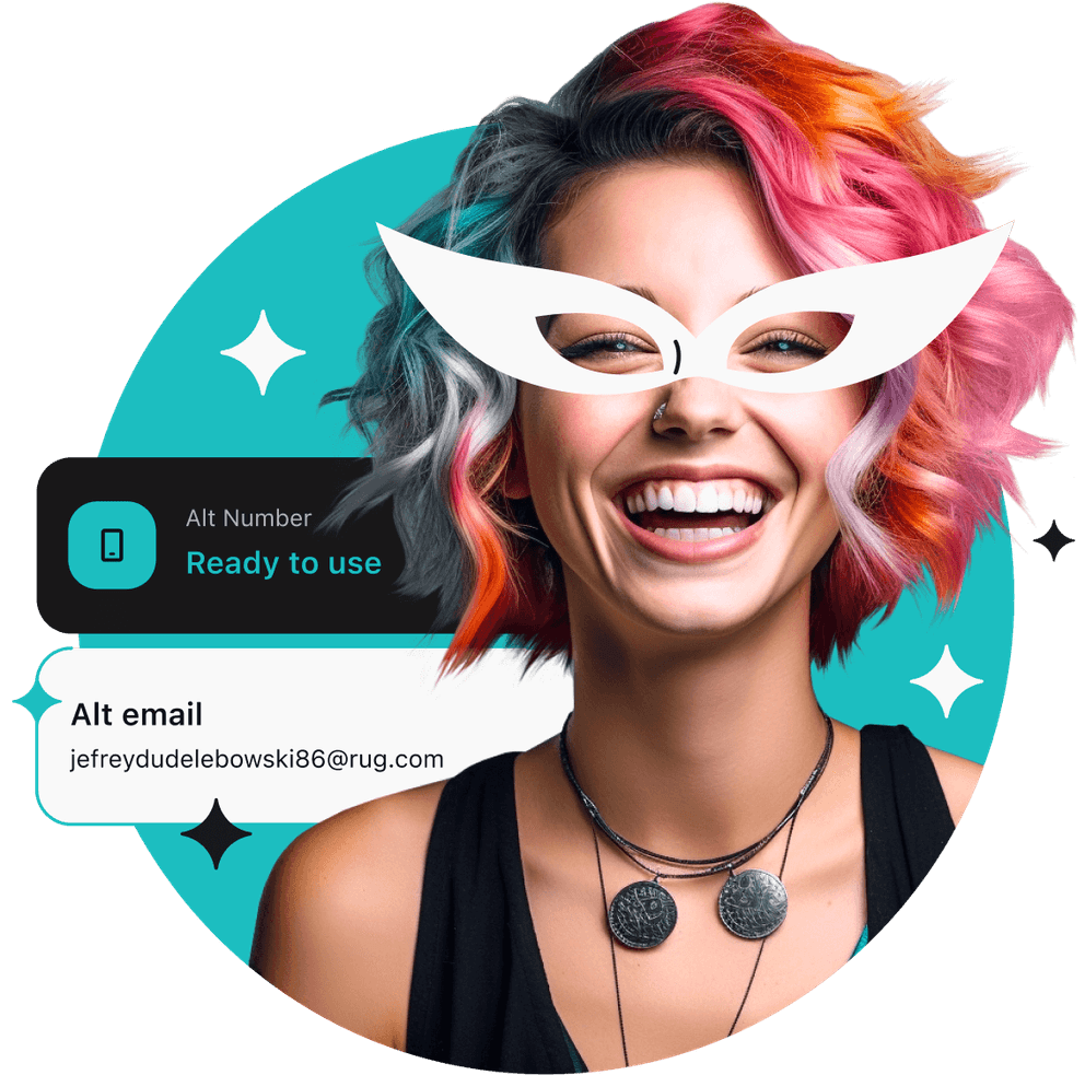 Mask your identity with Alternative ID & Alternative Number - Surfshark