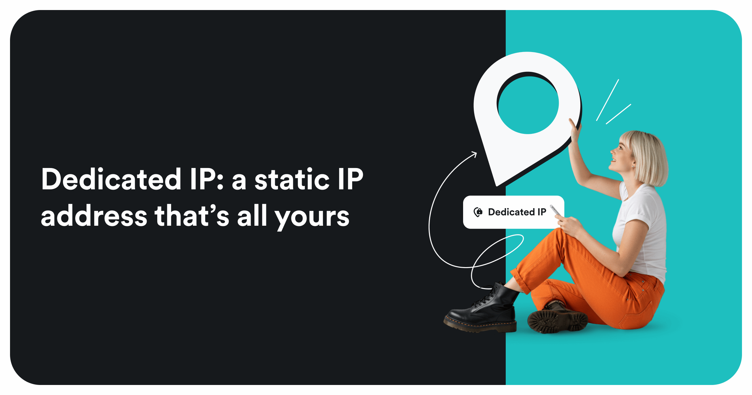 Dedicated IP - a personal static VPN IP address - Surfshark