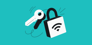 What is a network security key, and how do I find it?