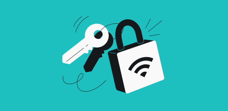 What is a network security key, and how do I find it?